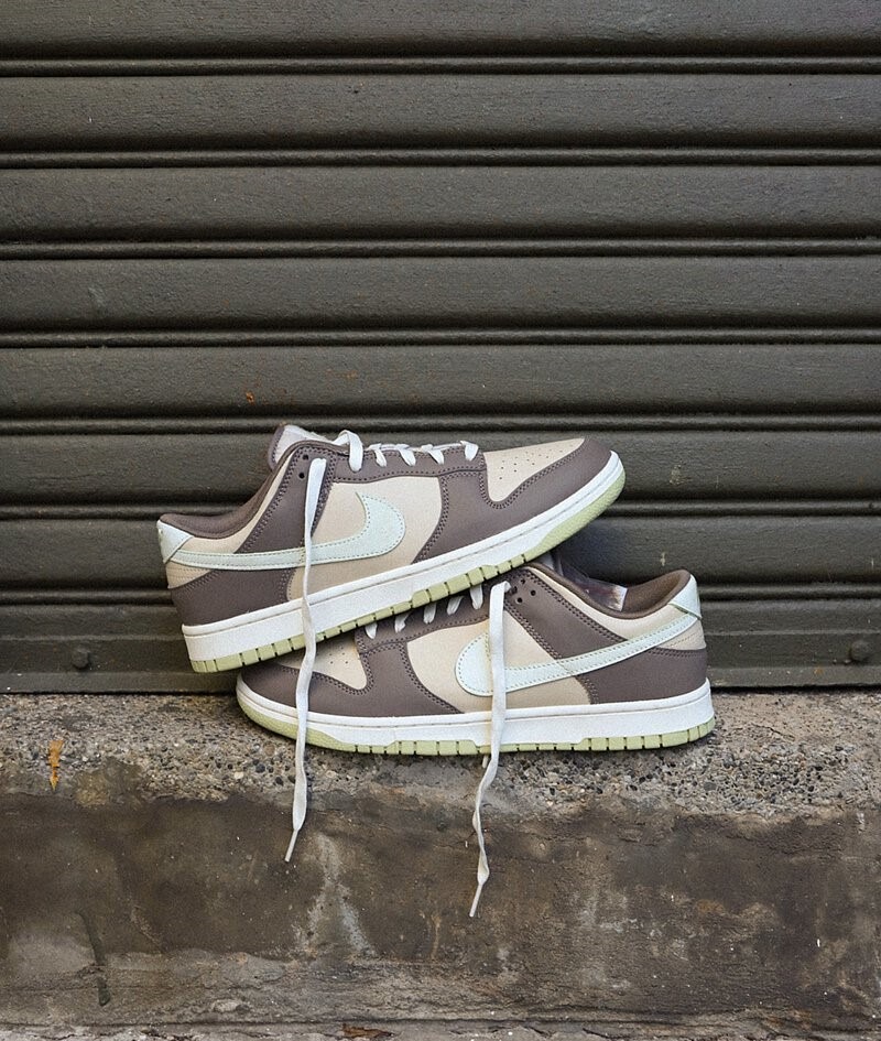 Nike Air Dunk Velcro Tongue Milk Tea, Men's Fashion, Footwear, Sneakers ...