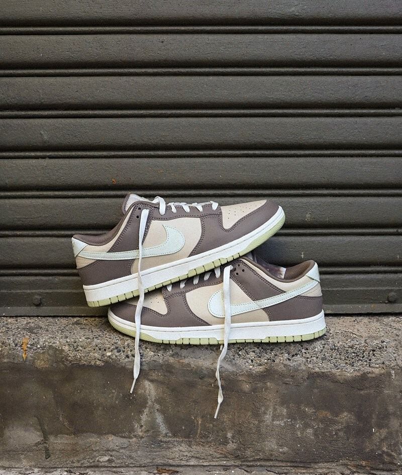 Nike Air Dunk Velcro Tongue Milk Tea, Men's Fashion, Footwear, Sneakers ...