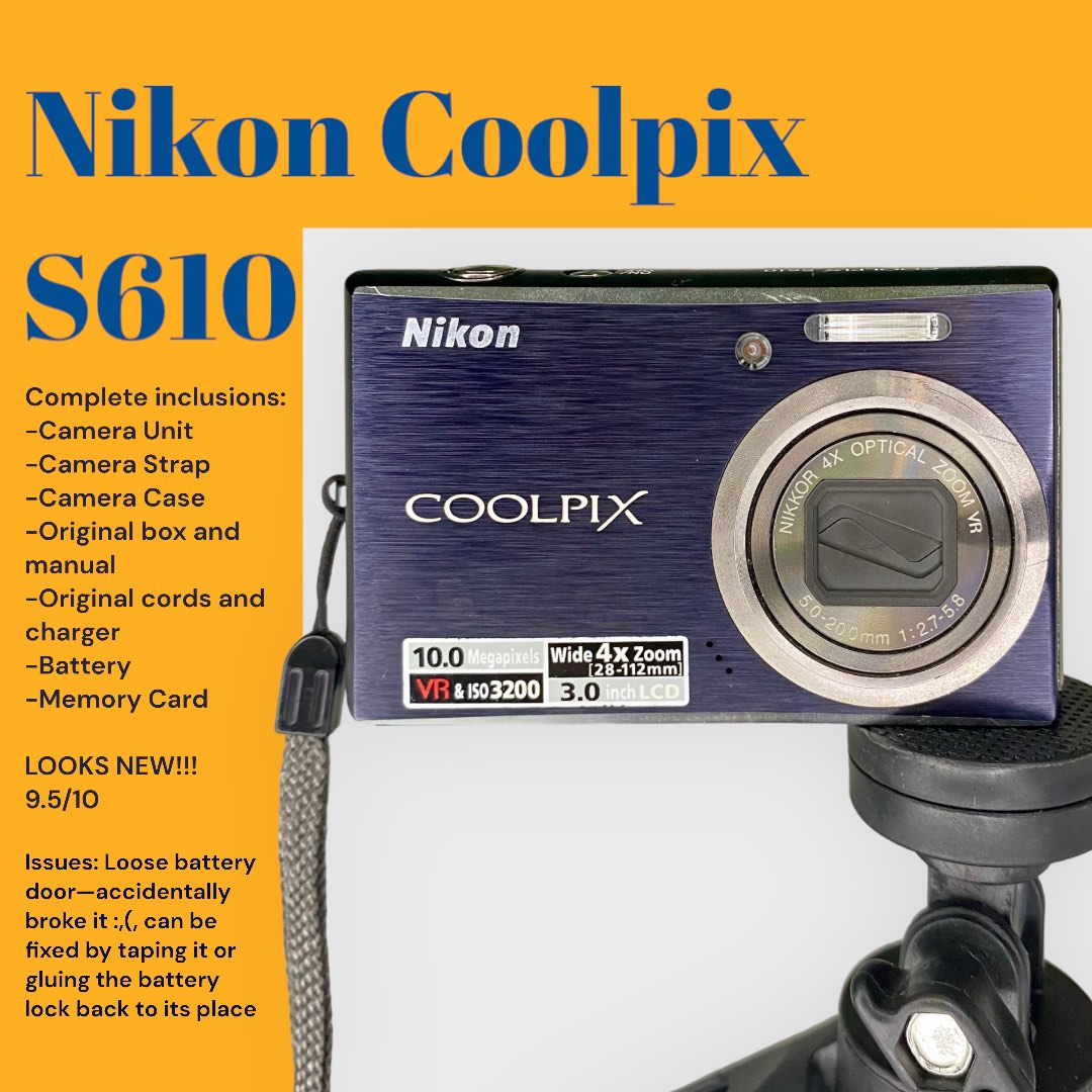 NIKON COOLPIX S610 on Carousell