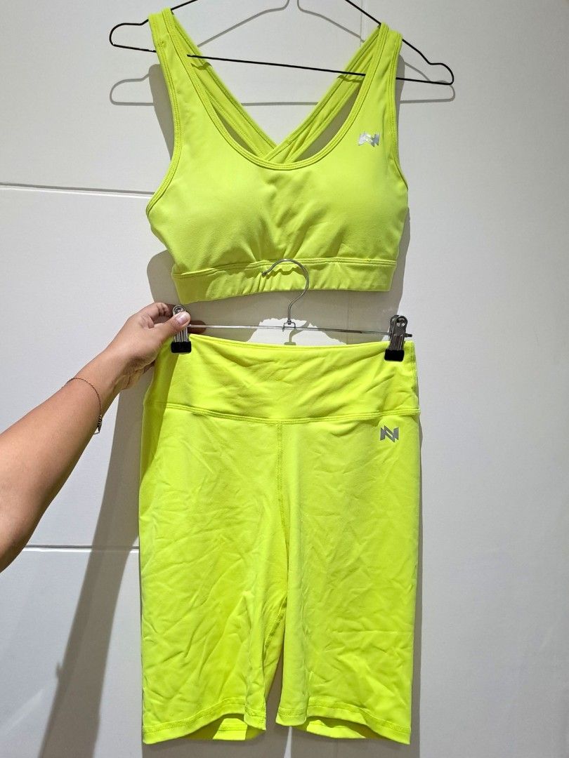 NINAxFIT NEON WORKOUT SET on Carousell