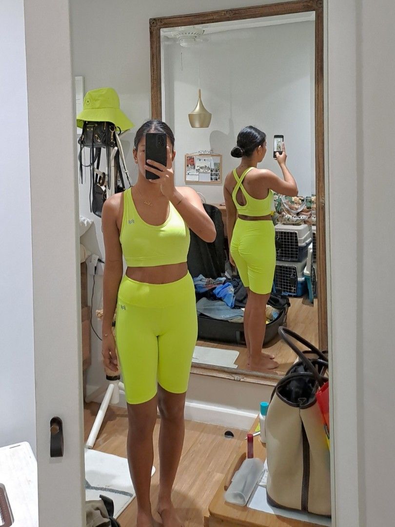 NINAxFIT NEON WORKOUT SET on Carousell