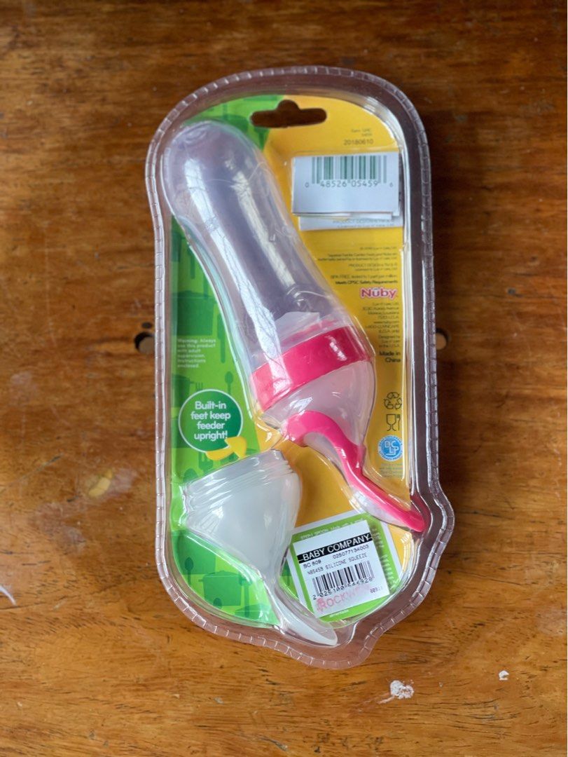 Nuby Squeeze Feeder Garden Fresh Baby Feeding Squeeze Spoon on Carousell