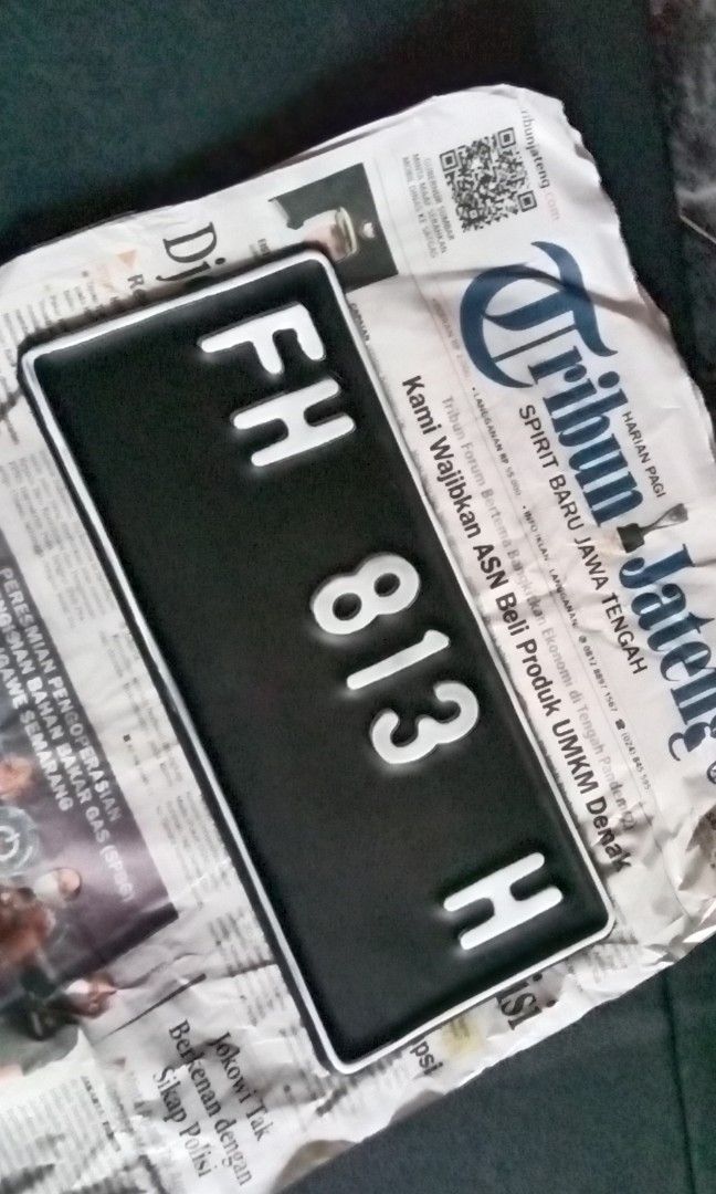 Number plate, Motorcycles, Motorcycle Accessories on Carousell