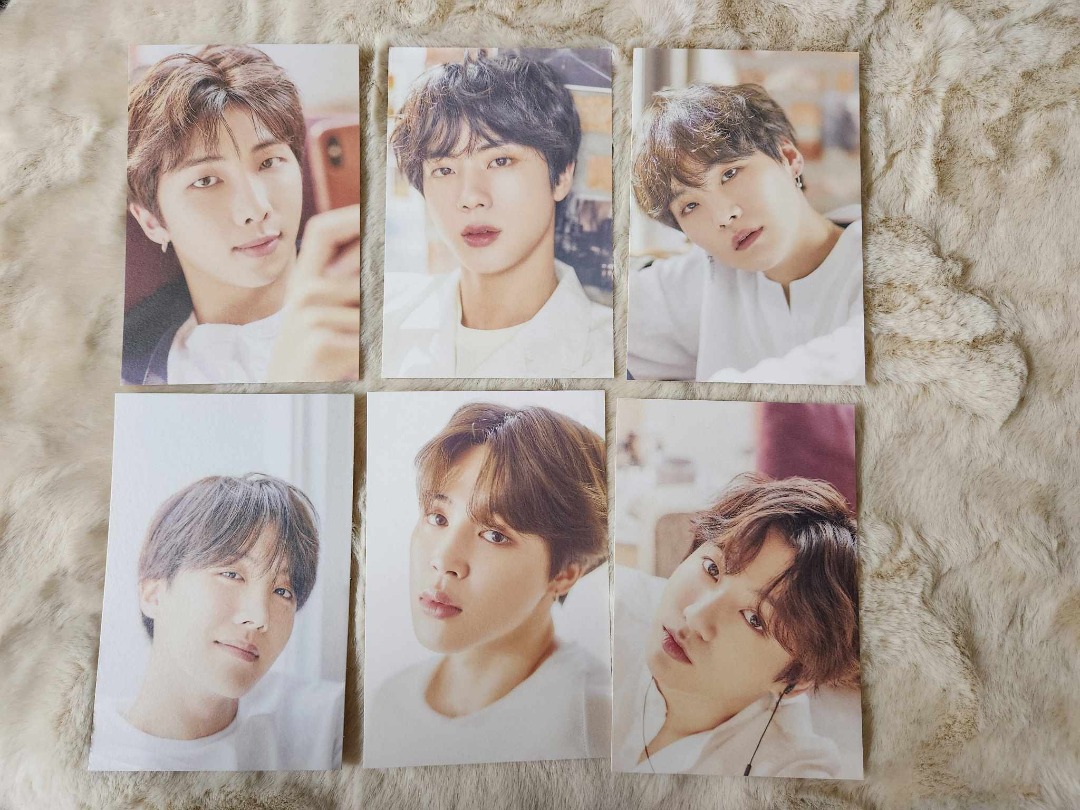 Official BTS Oneul Postcard, Hobbies & Toys, Memorabilia & Collectibles, K-Wave on Carousell