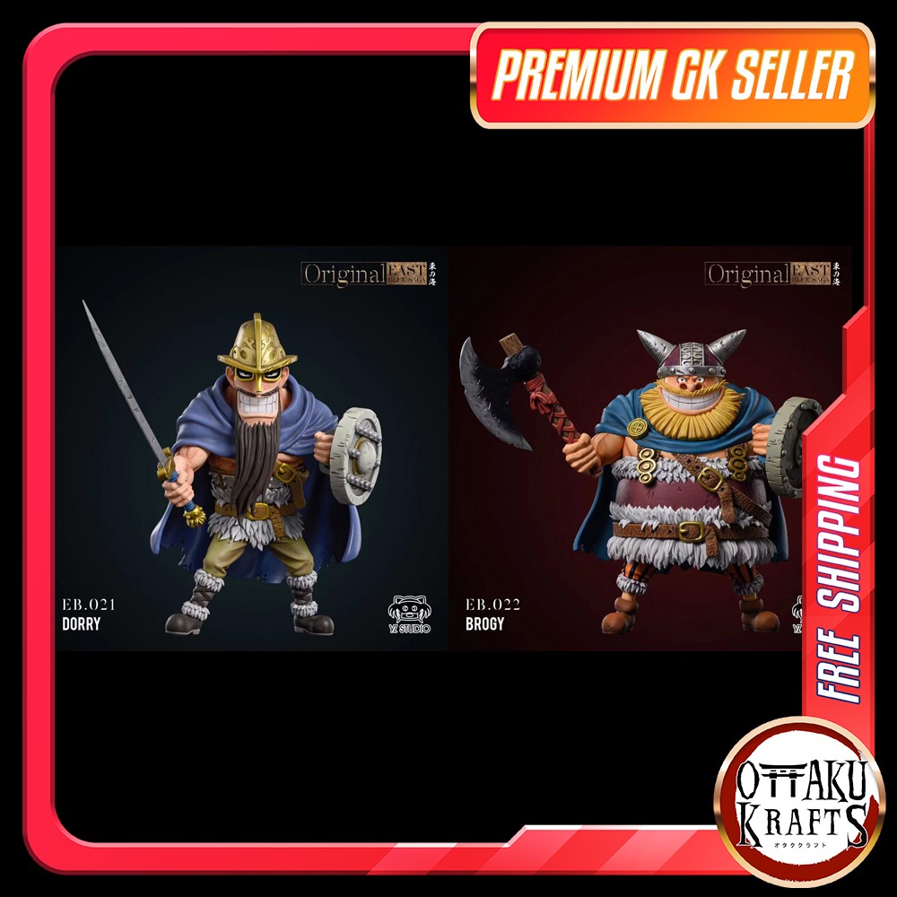 One Piece | Dorry X Brogy | Yz Studio【PO - FREE Shipping】| GK Figure ...