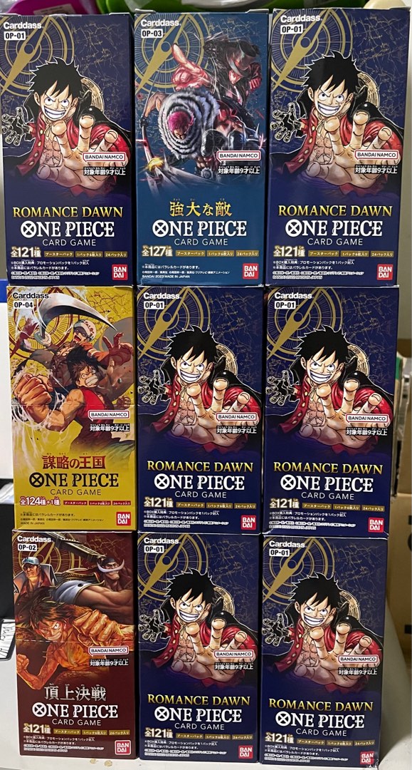 One Piece Filtered Packs, Hobbies & Toys, Toys & Games on Carousell
