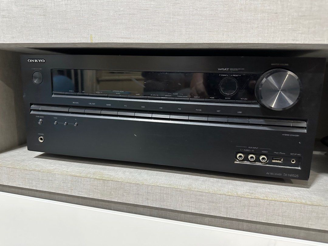 Onkyo TX-NR525 amplifier, Audio, Soundbars, Speakers & Amplifiers on Carousell