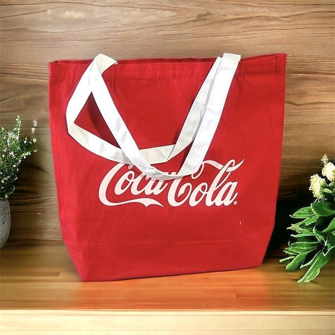 Original Coca Cola Canvas Tote Bag, Women's Fashion, Bags & Wallets ...