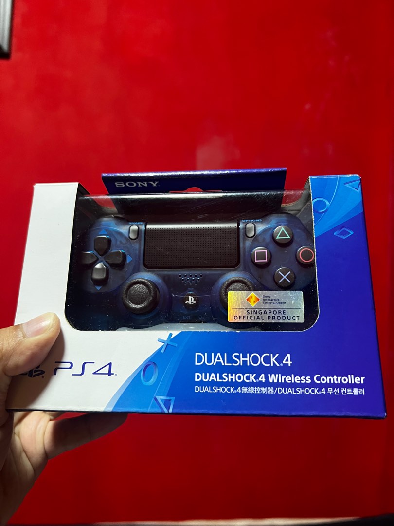 Original Local PS4 Wireless Controller Crystal Blue, Video Gaming ...