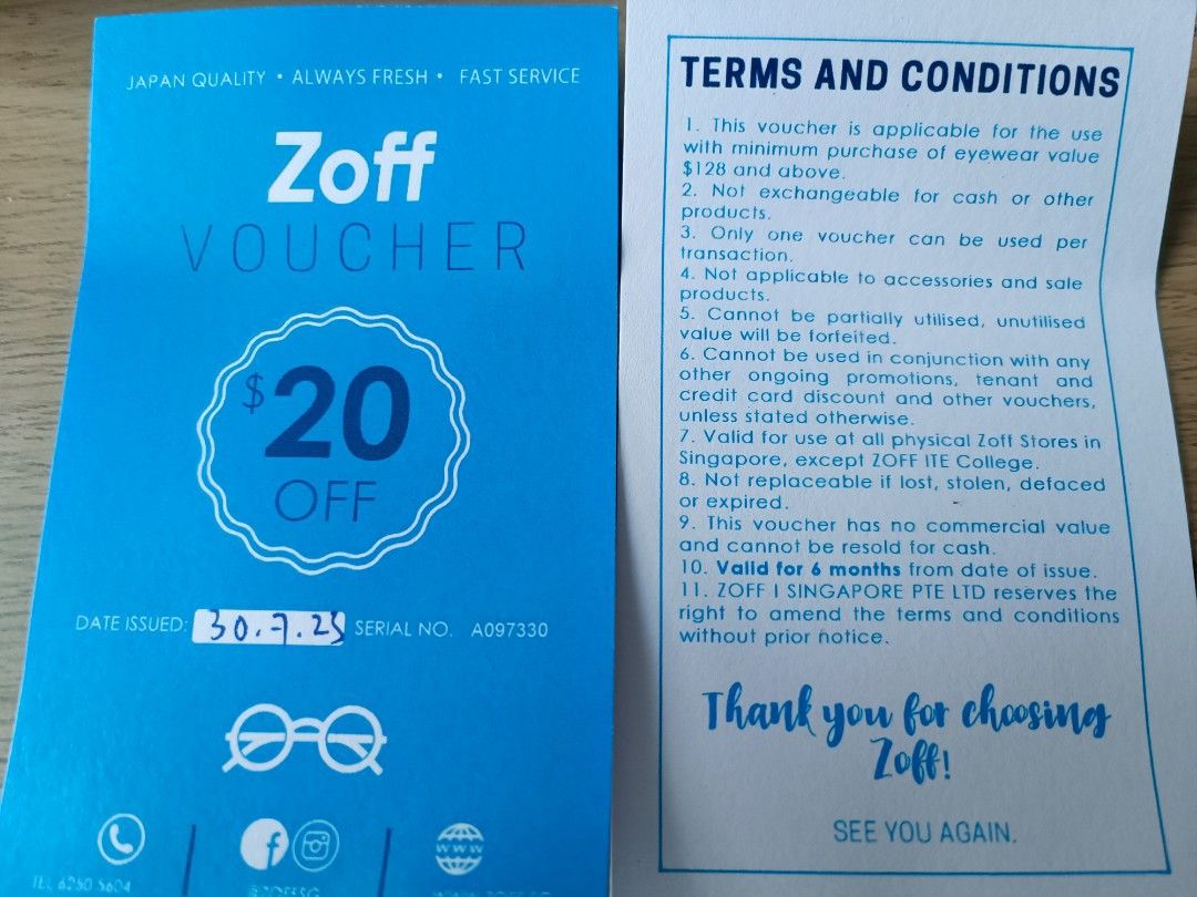 (original S$150+) Zoff Glass Frame, Men's Fashion, Watches & Accessories, Sunglasses & Eyewear ...