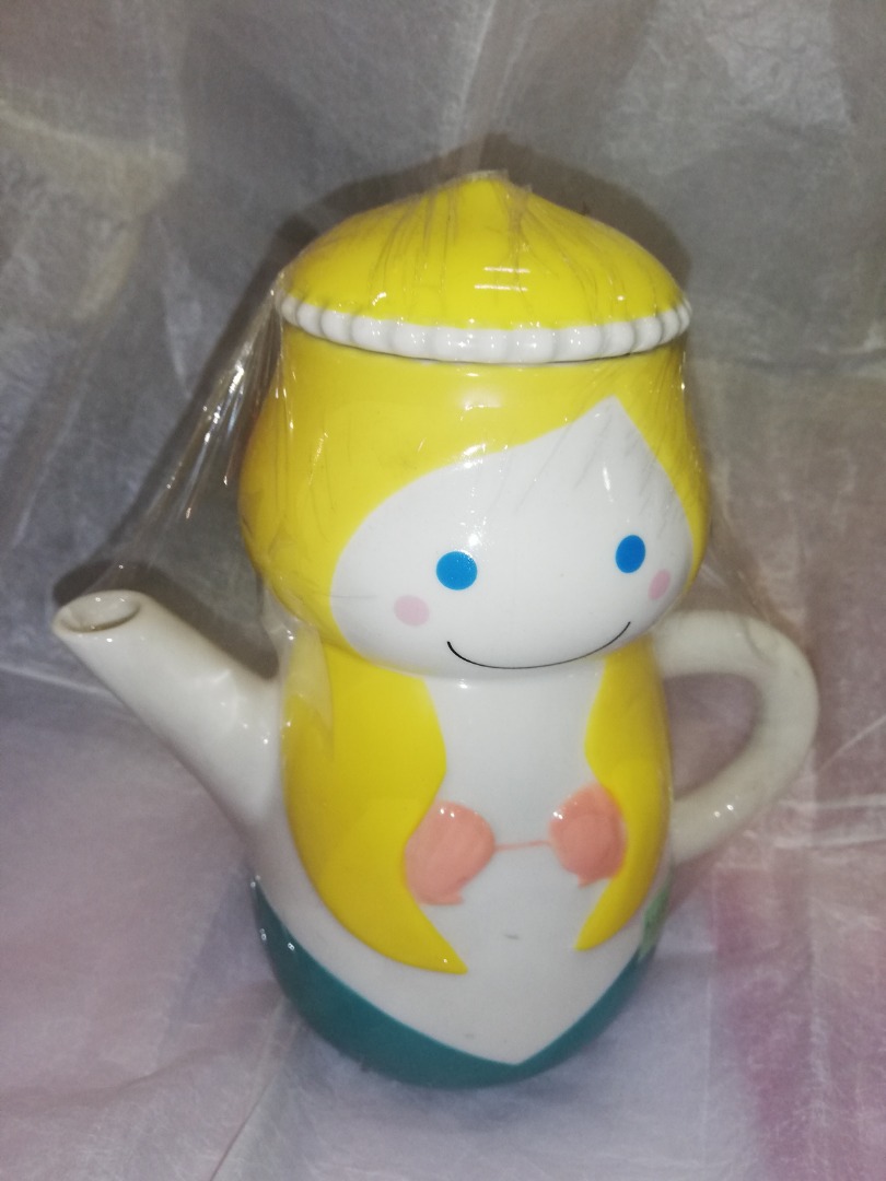 Original The Little Mermaid Tea For One Teapot Cup Set by Sunart- Japan ...