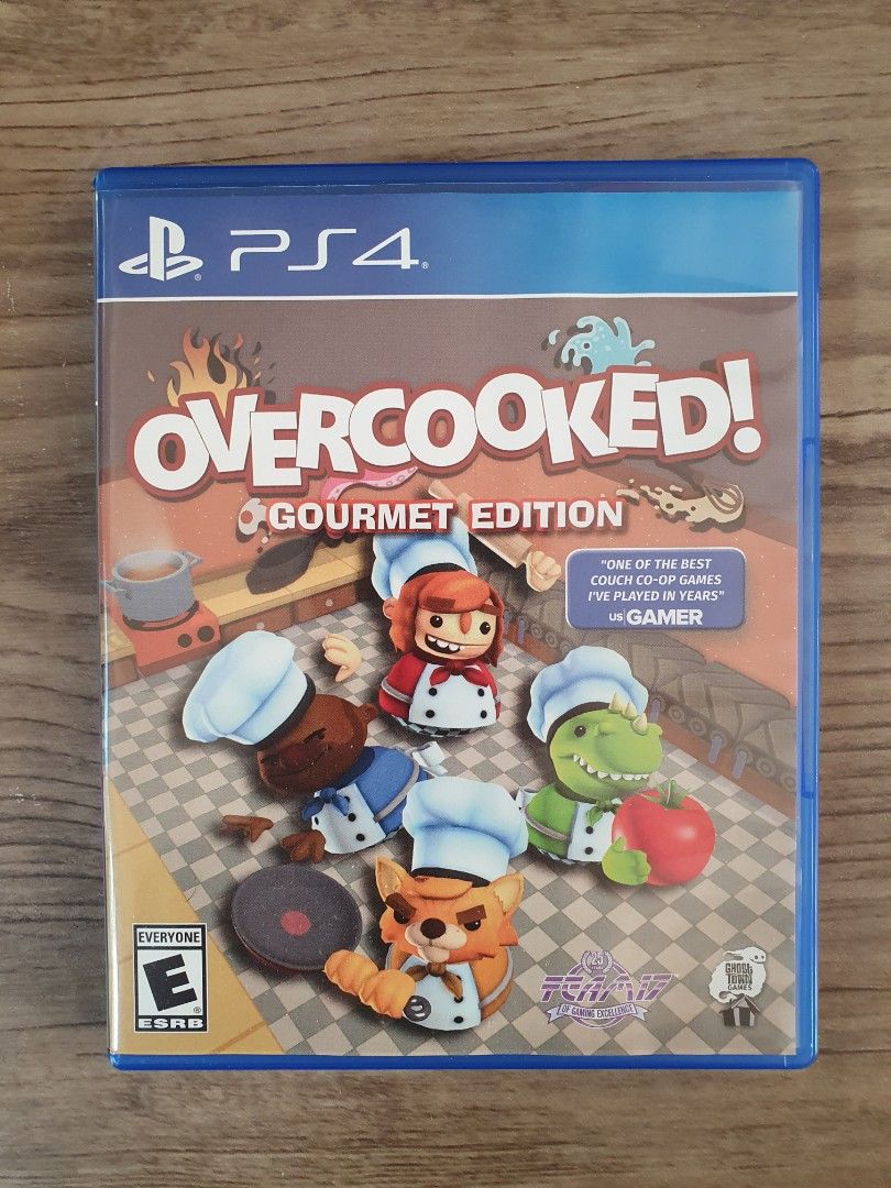 Overcooked Gourmet Edition- PS4, Video Gaming, Video Games, PlayStation ...