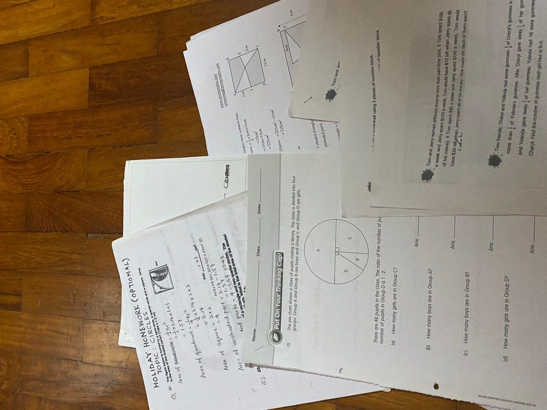 P6 / PSLE Maths Exam Papers/ Papers Only in $7 , Hobbies & Toys, Books ...