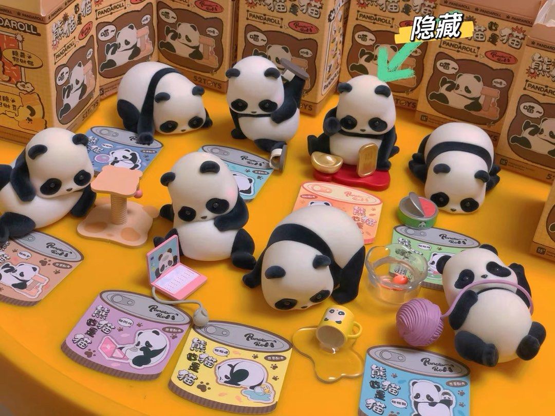 Panda roll blind box, Hobbies & Toys, Toys & Games on Carousell