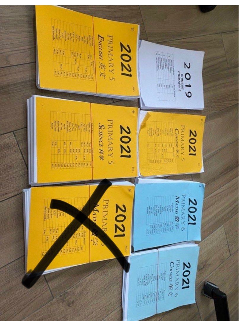 Past Year Exam Papers Primary 5 & 6, Hobbies & Toys, Books & Magazines ...