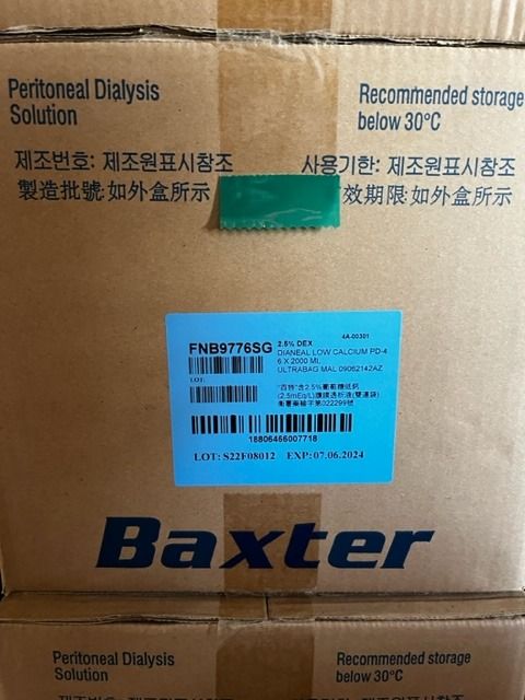 Peritoneal Dialysis Solution - Baxter (Manual), Health & Nutrition, Medical Supplies & Tools on ...