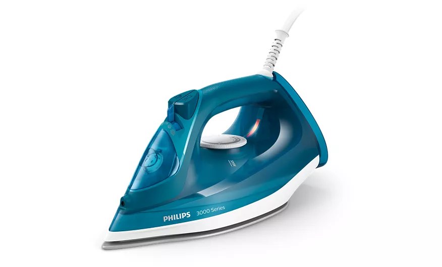 Philips 3000 Series Steam Iron in Blue, TV & Home Appliances, Irons ...