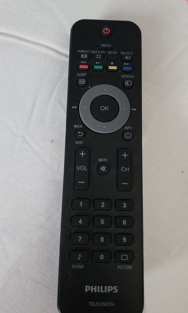 Philips TV remote control, TV & Home Appliances, TV & Entertainment, TV ...