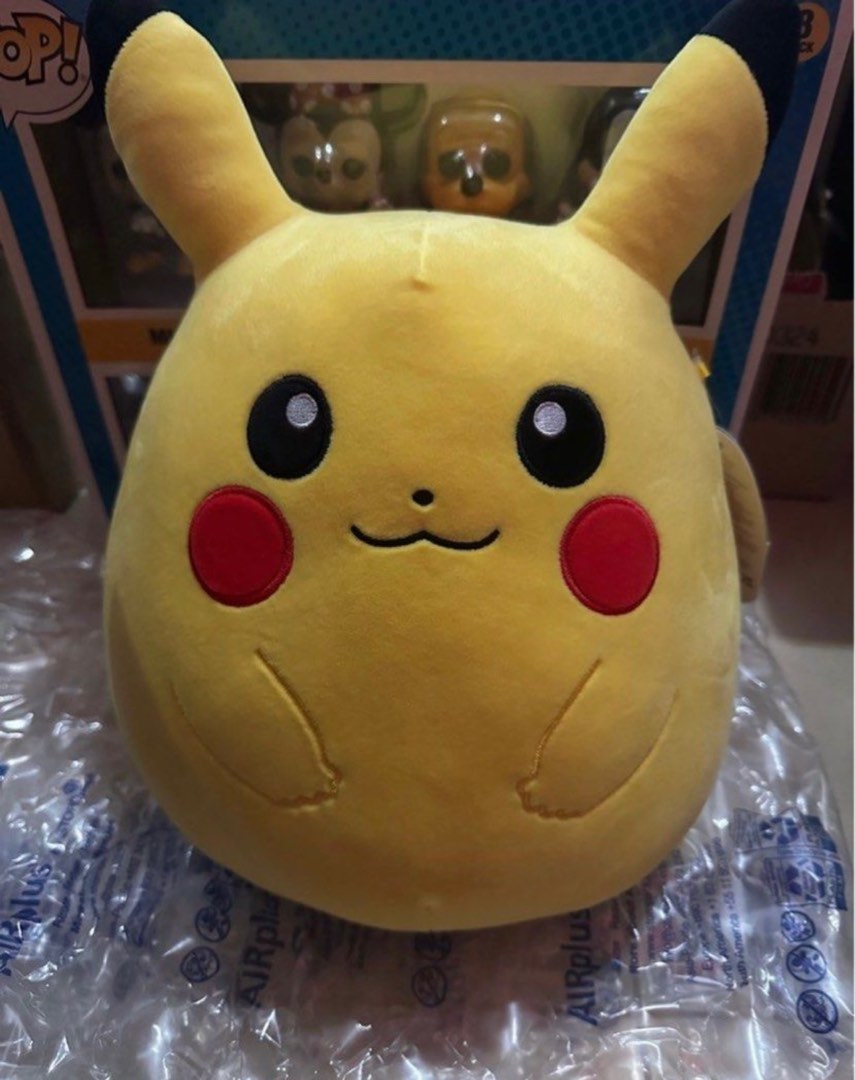 Pikachu Pokemon Squishmallow (10 inch), Hobbies & Toys, Toys & Games on ...