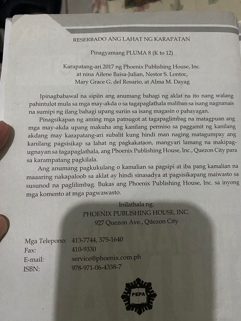 Pinagyamang Pluma 8 on Carousell