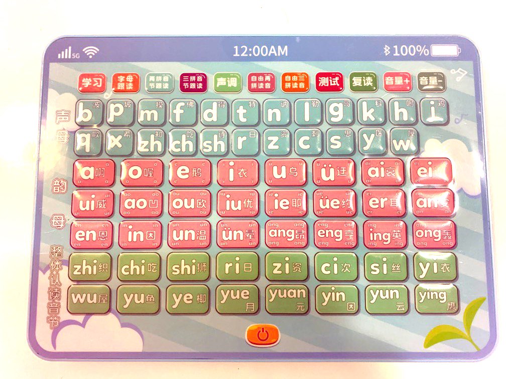HanYu PinYin Sound Board 汉语拼音学习发音板与自主学习, Computers & Tech, Parts ...