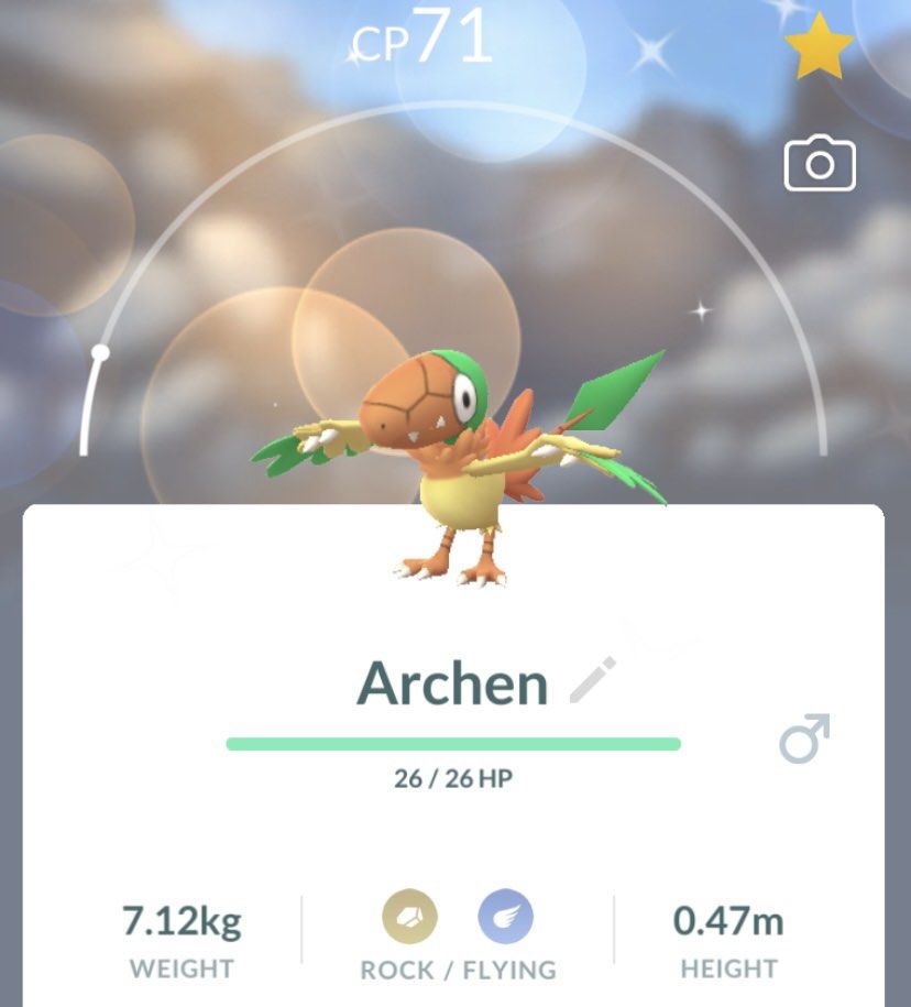 Pokemon Go shiny archen, Video Gaming, Gaming Accessories, In-Game ...