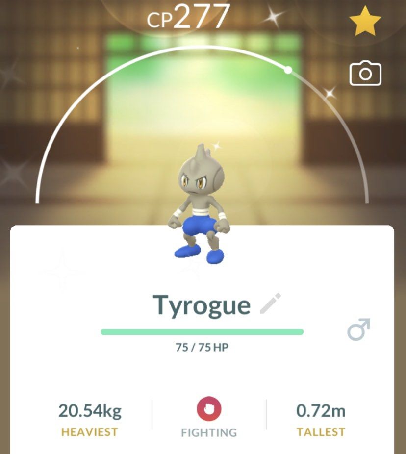 Pokemon Go shiny tyrogue, Video Gaming, Gaming Accessories, In-Game ...