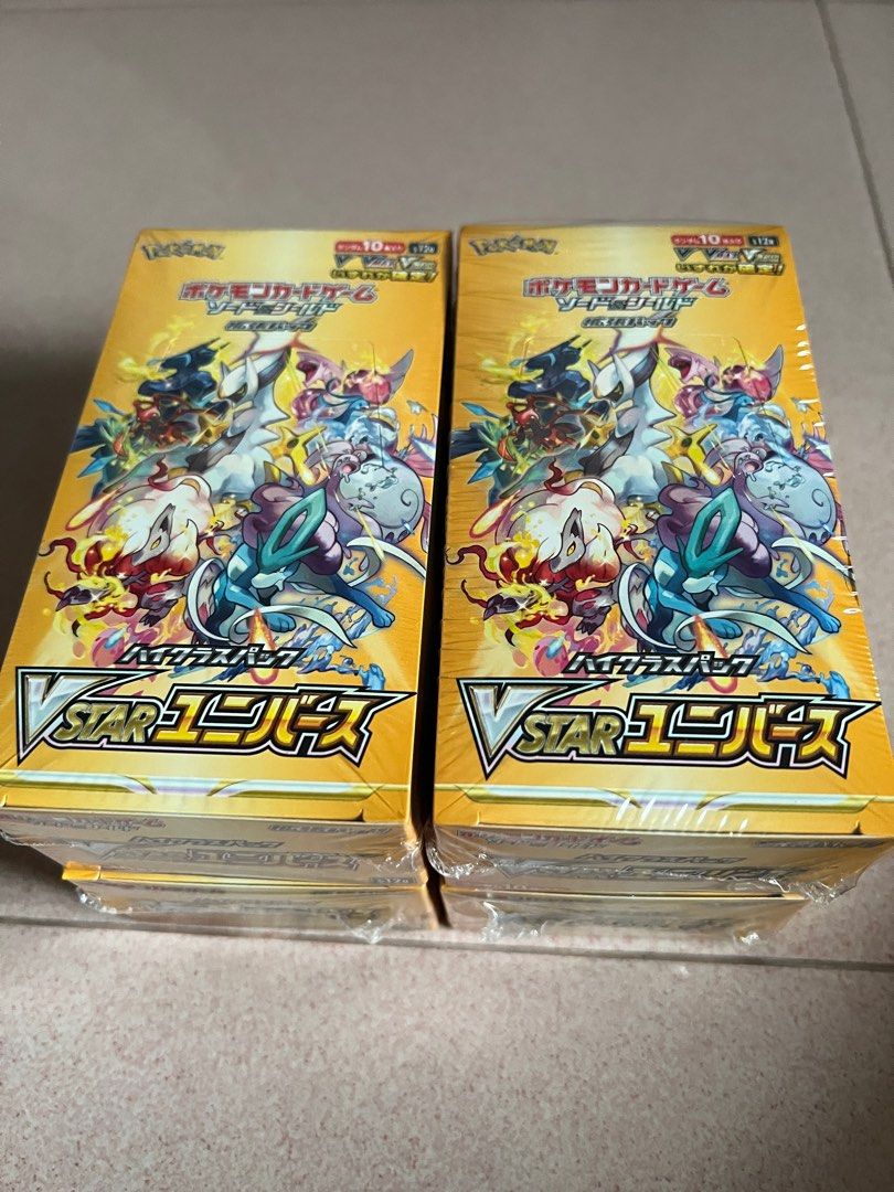 Pokemon Japanese Vstar Universe booster box, Hobbies & Toys, Toys ...