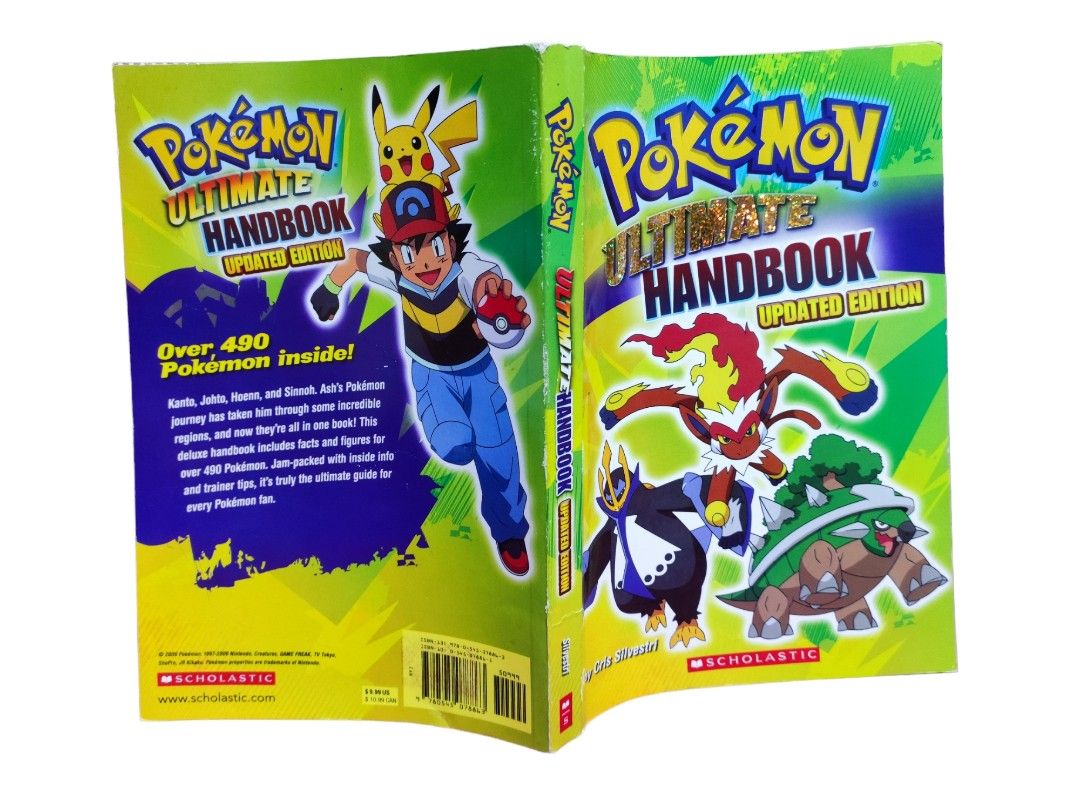 Pokemon ultimate handbook vintage book 2008 collectors item on Carousell
