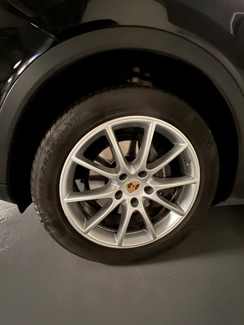Full Set Porsche Cayenne Original 20 inch Rims with Tyres, Car ...