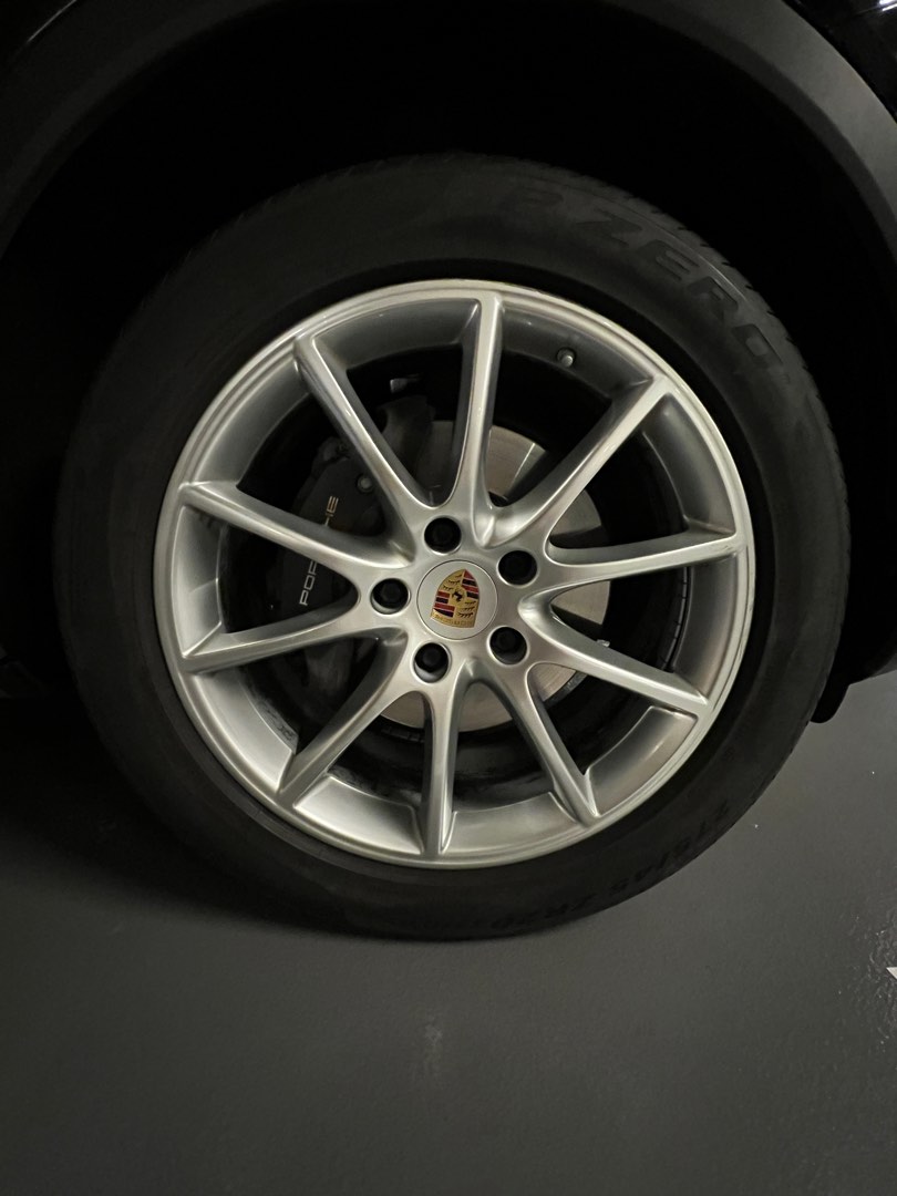 Full Set Porsche Cayenne Original 20 inch Rims with Tyres, Car ...
