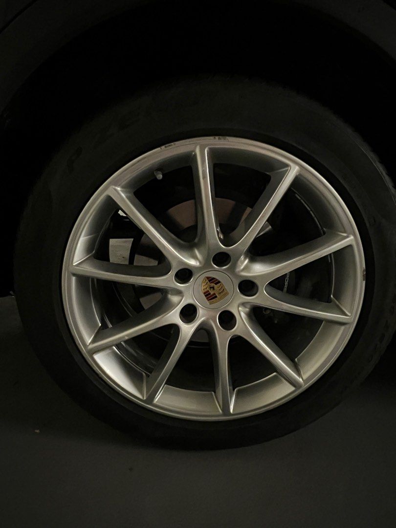 Full Set Porsche Cayenne Original 20 inch Rims with Tyres, Car ...