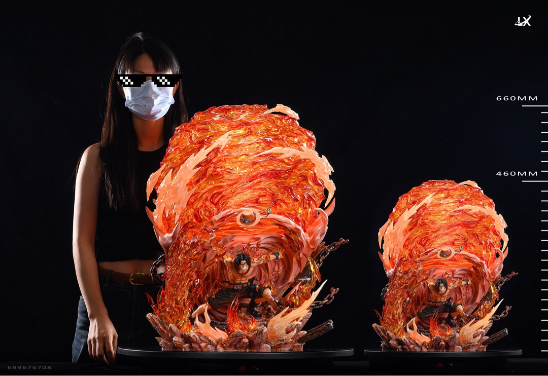 Portgas D Ace Fireball GK Figure LX Studio One Piece, Hobbies & Toys ...