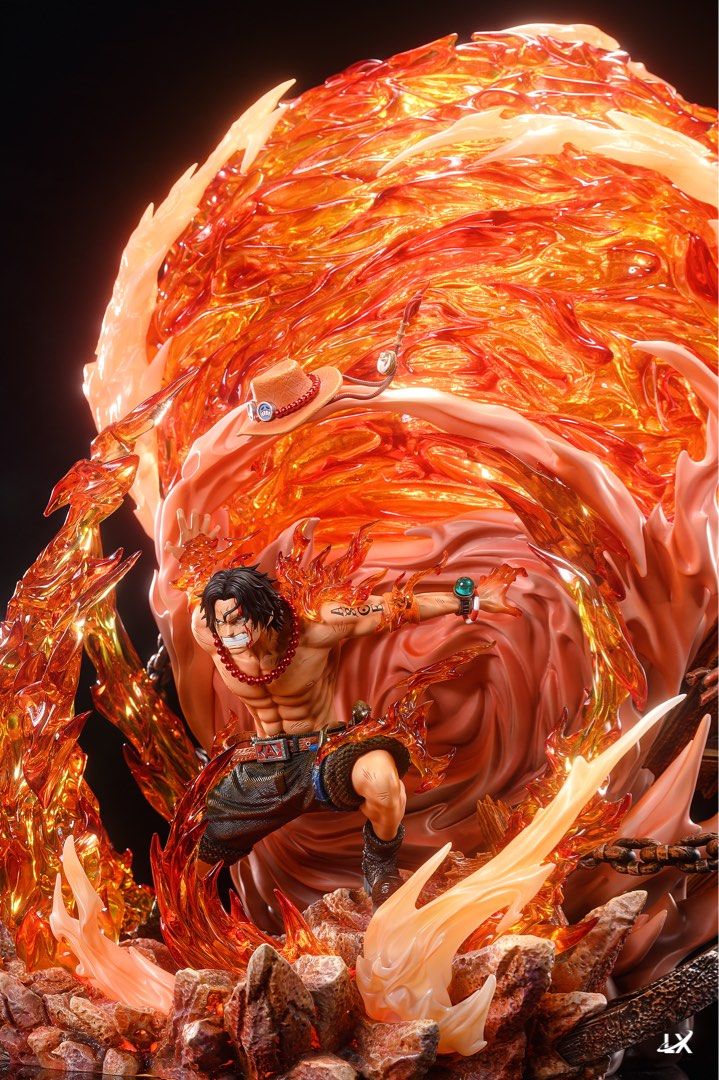 Portgas D Ace Fireball GK Figure LX Studio One Piece, Hobbies & Toys ...