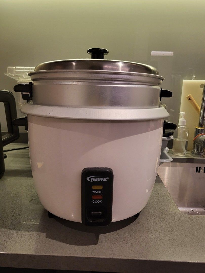 POWERPAC 1.8L Rice Cooker include Steamer, TV & Home Appliances ...