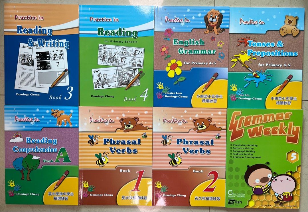 Practice in Grammar P4-P5, Tenses and Preposition P4-P5, Reading and ...