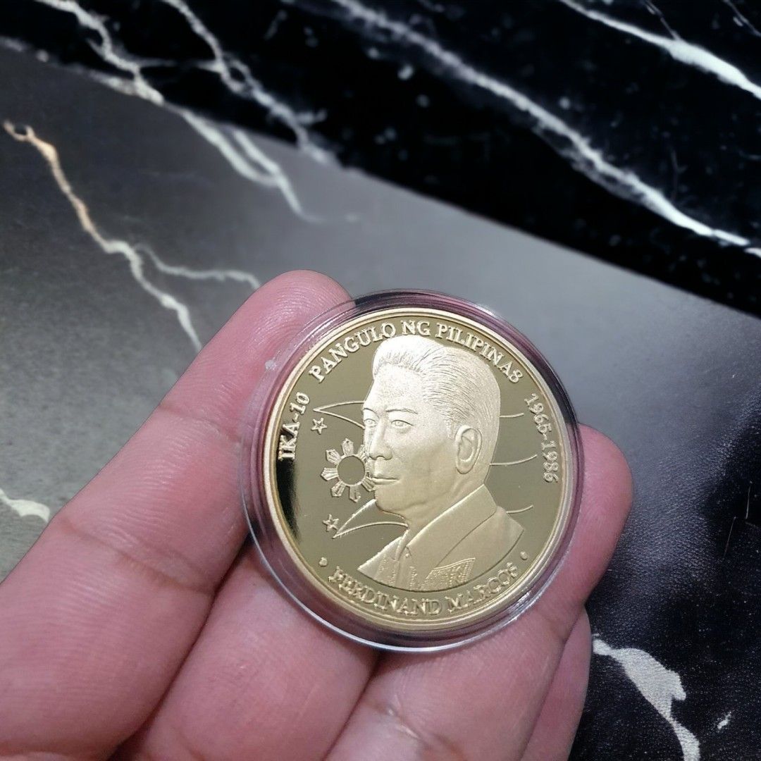 Ferdinand Marcos Sr Presidential Series Commemorative Coin Medal ...