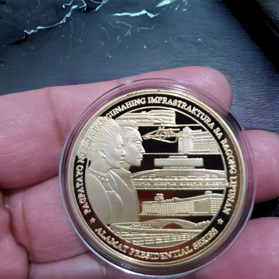 Ferdinand Marcos Sr Presidential Series Commemorative Coin Medal ...