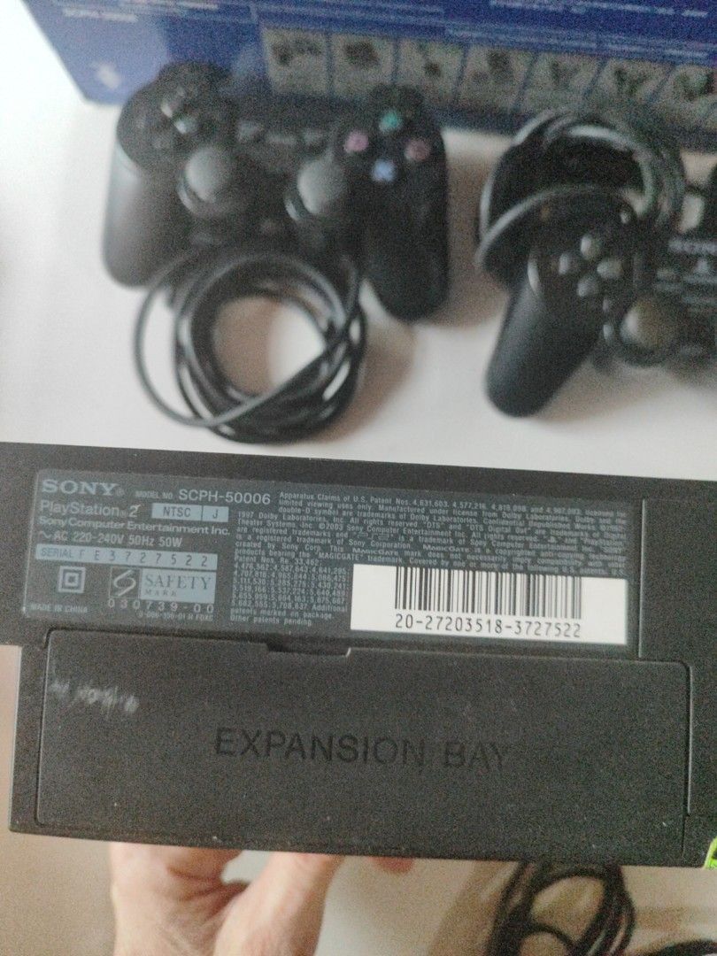 PS2 Sony Playstation 2( SCPH-50006 NTSC-J) Full set with controllers ...
