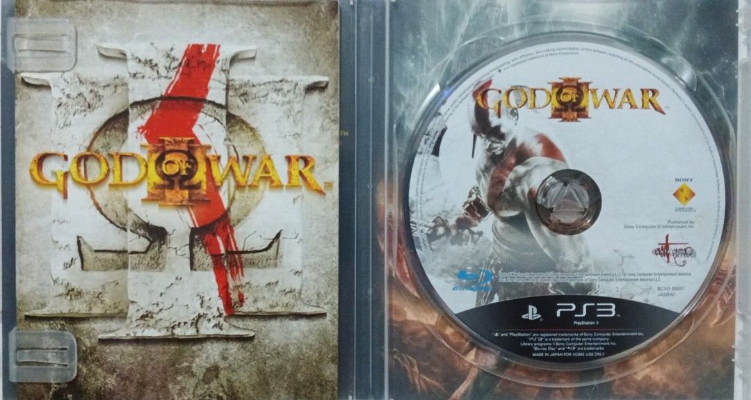 PS3 PlayStation 3 Game God of War III GOW 3, Video Gaming, Video Games ...