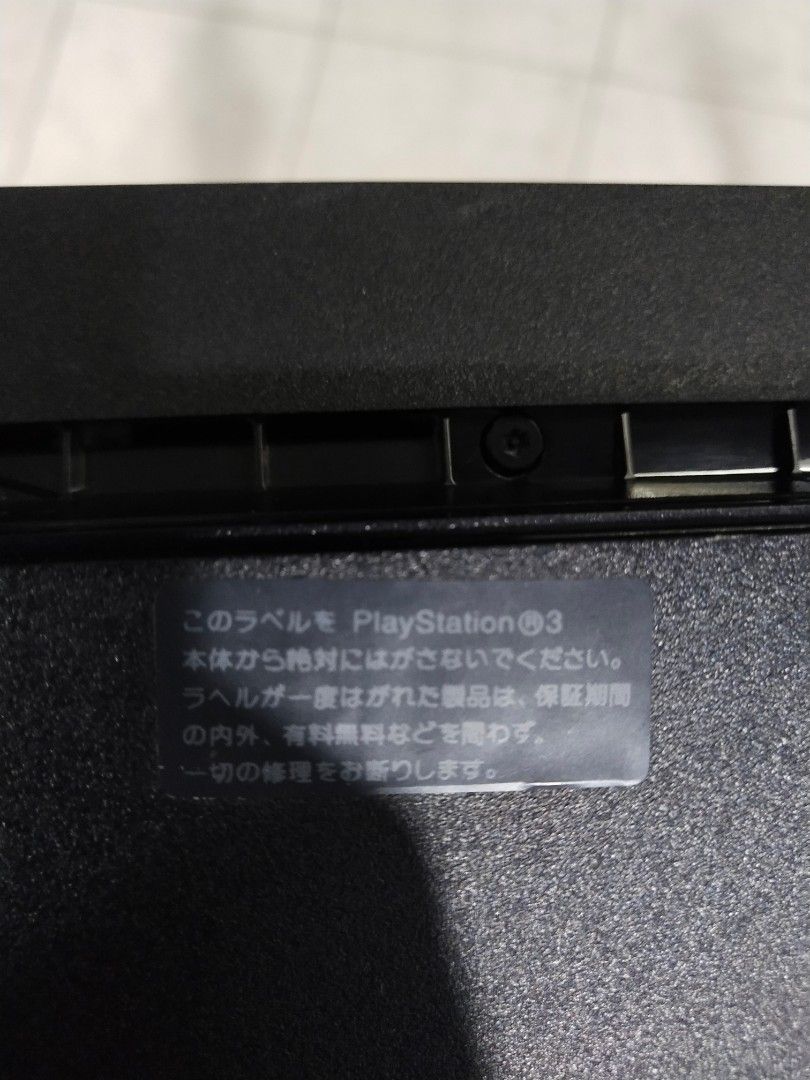 PS3 SLIM 500GB CFW SERI 25XX SEGEL VOID ASLI SONY JEPANG FULL GAME ...