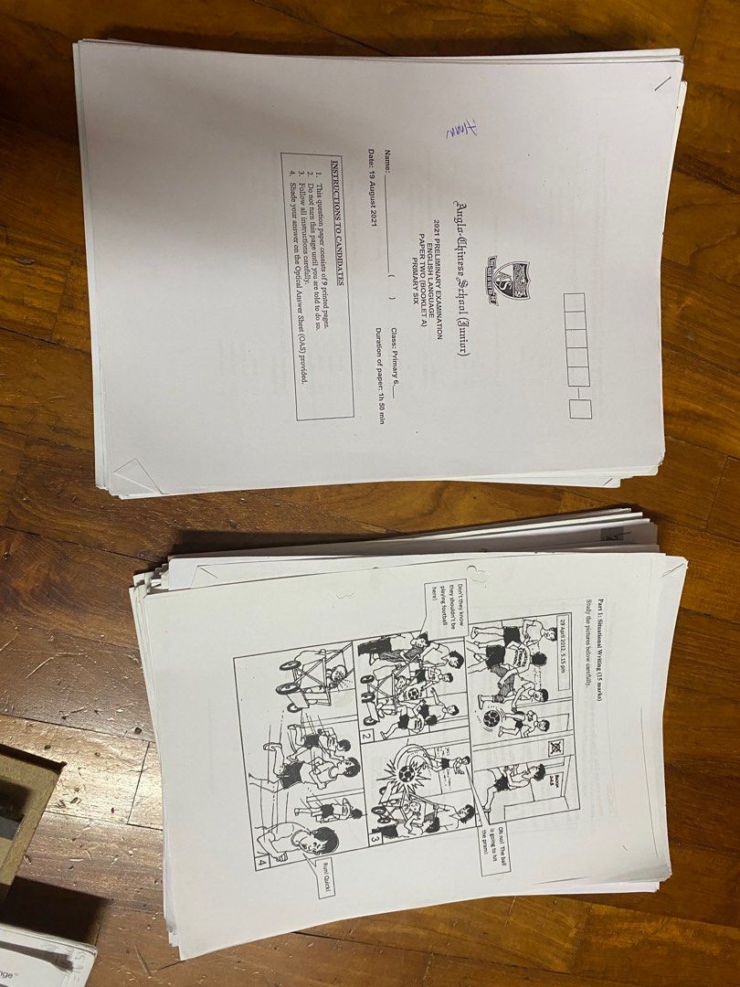 PSLE/P6 English Exam Papers in $6 only , Hobbies & Toys, Books ...