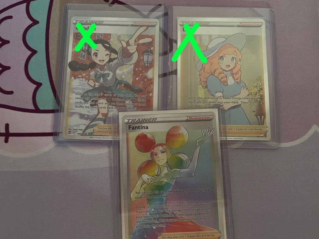 PTCG TCG Pokemon Card Trainer Full Art Waifu Lost Origin Silver Tempest, Hobbies & Toys, Toys ...