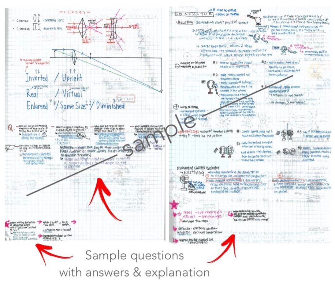 Pure Physics GCE O-Level Notes, Everything Else on Carousell