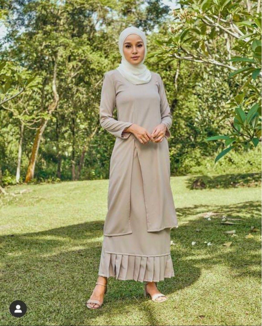 Qiszar Sonia Luxe, Women's Fashion, Muslimah Fashion, Baju Kurung & sets on Carousell