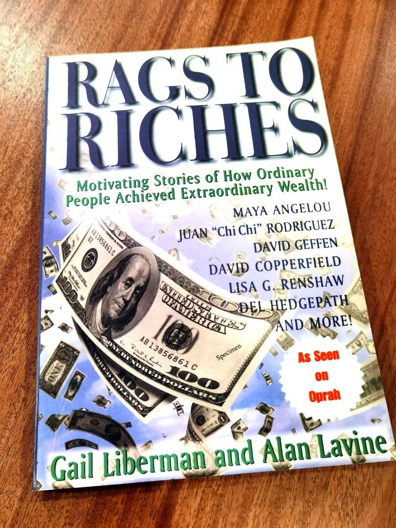 Rags To Riches Motivation Stories How Ordinary People Achieve Extraordinary Wealth Self ...