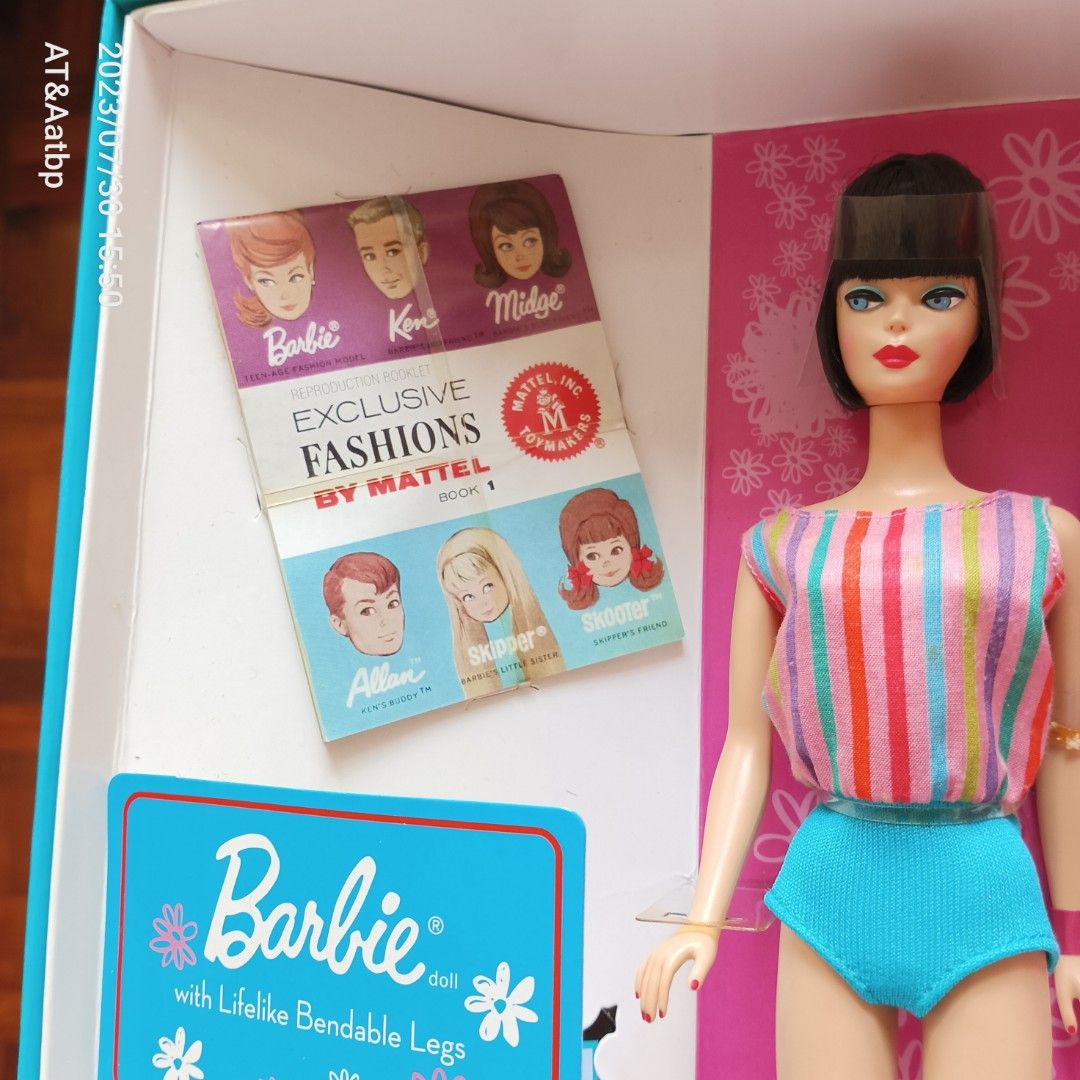 Rare 2009 Mattel Reproduction Collector 1965 "My Favorite BARBIE" 12 ...