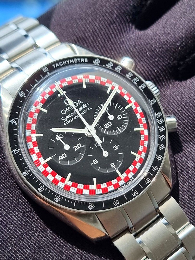 [RARE] OMEGA SPEEDMASTER PROFESSIONAL MOONWATCH CHRONOGRAPH TINTIN TIN ...
