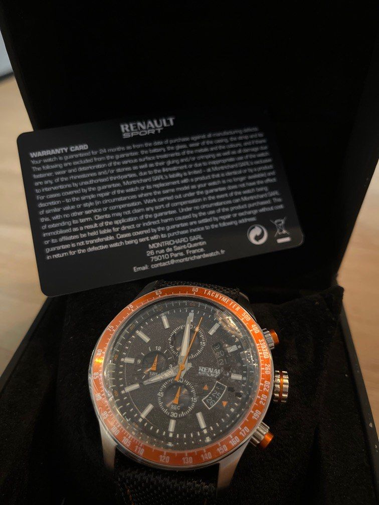 Renault sport a watch, Luxury, Watches on Carousell