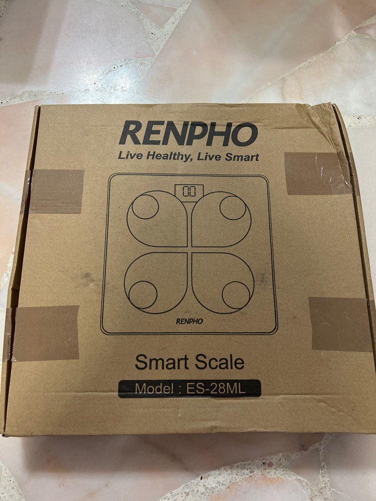 RENPHO SMART scale, Health & Nutrition, Health Monitors & Weighing ...